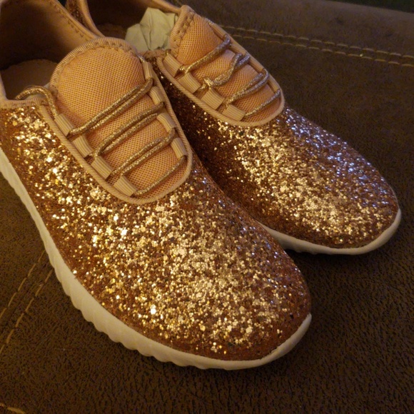 Shoes | Rose Gold Sneakers | Poshmark